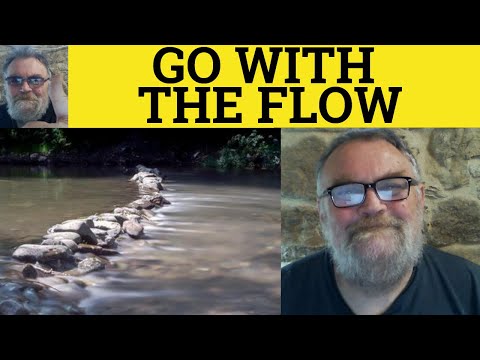 Go with the Flow Meaning - Go with the Flow Defined - Go with the Flow Examples - Idioms - ESL