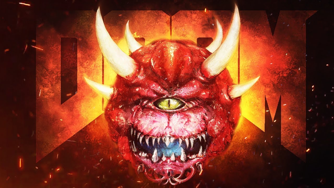 DOOM: CACODEMON - [Makeup tutorial]