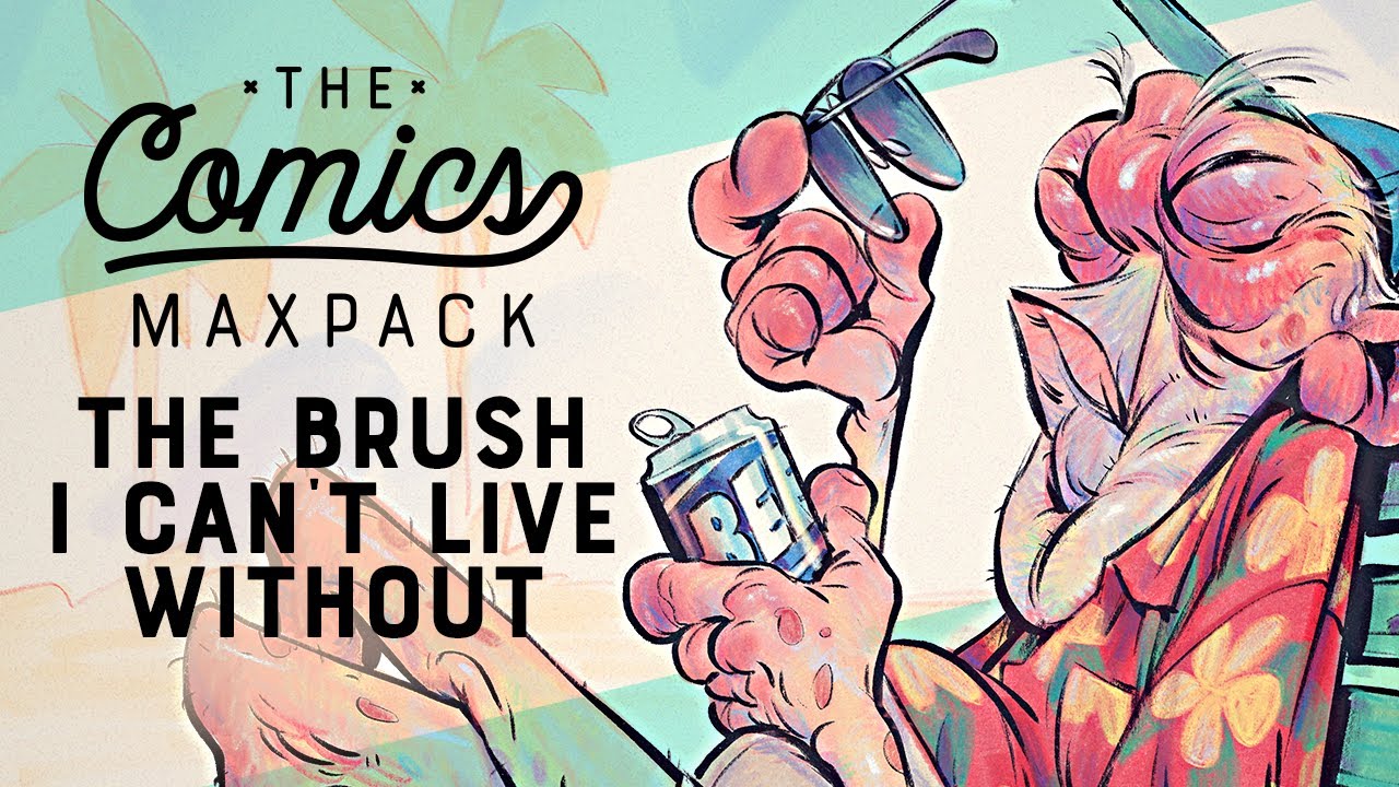 PROCREATE TUTORIAL - My Favorite Comics MaxPack Brush