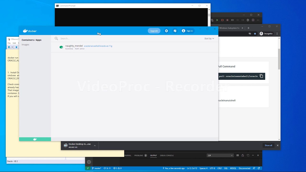 Oracle PL/SQL Development Quick Setup for Students