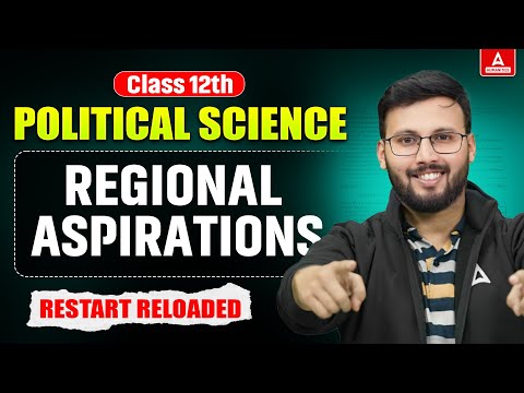 Class 12 Political Science | Regional Aspirations | RR by Moin Sir