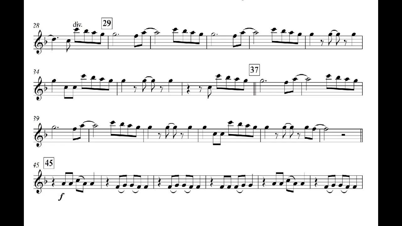 Firework by Katy Perry - for Alto or baritone saxophone to play along