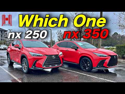 2025 Lexus NX 250 Premium vs NX 350 F SPORT: Which is the Better? | Full Specs & Test Drive"
