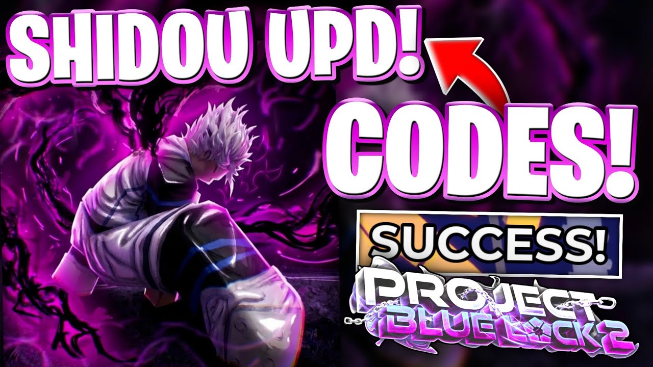 ✨SHIDOU! NEW ACTIVE SHIDOU UPDATE CODES FOR PROJECT BLUE LOCK 2! ROBLOX PROJECT BLUE LOCK 2 CODES