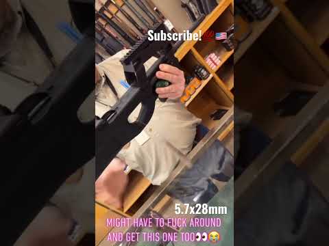 EASTER SUNDAY CHECKING OUT THE FN PS90! #p90 #cabelas #asmr