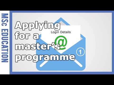 How to apply for a masterβs programme | WURtube