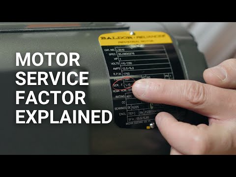 What is the Service Factor of a Motor?