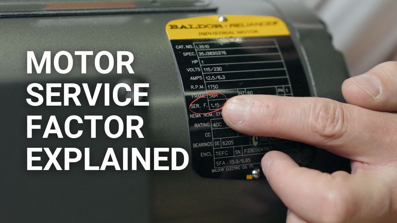 What is the Service Factor of a Motor?