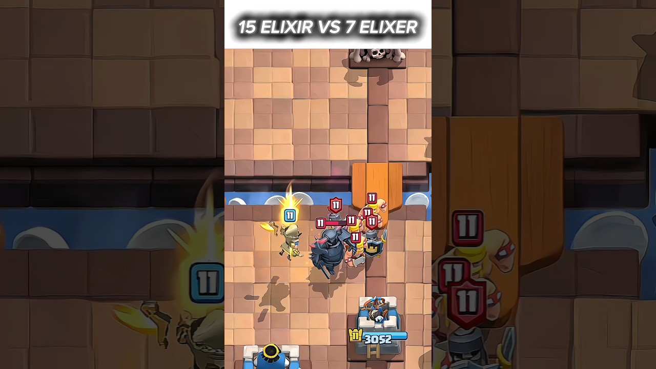 15 Elixir vs 7 Elixir 💀