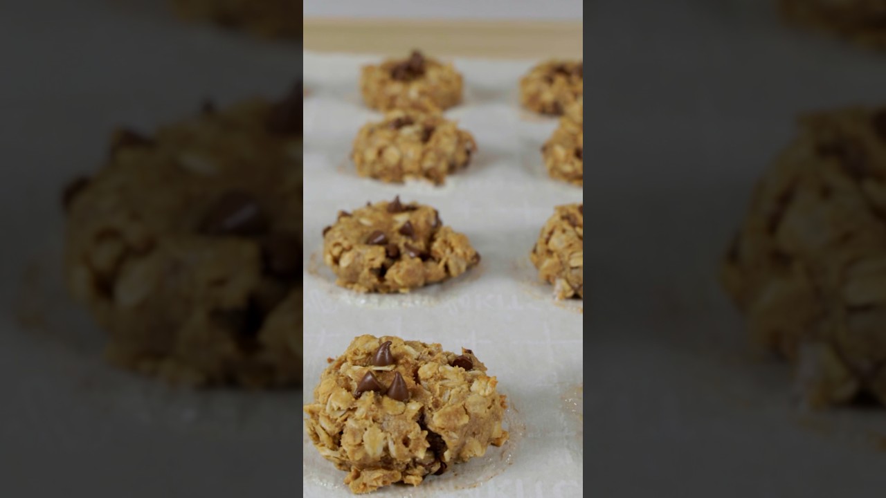 Healthy Peanut Butter Oatmeal Cookies