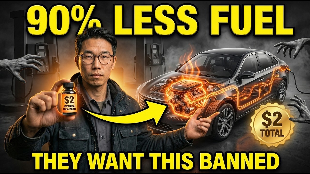 This $2 Japanese Compound Cuts Fuel Waste By 90% FOREVER — Big Oil BURIED This In 1979
