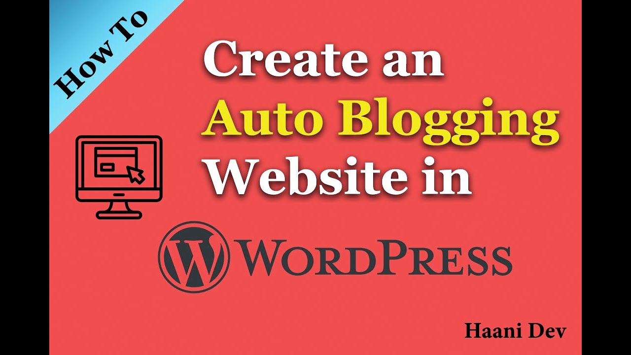 [Tutorial] How To Create Auto Blogging Website in WordPress - Auto Blogging With Wp Automatic Plugin