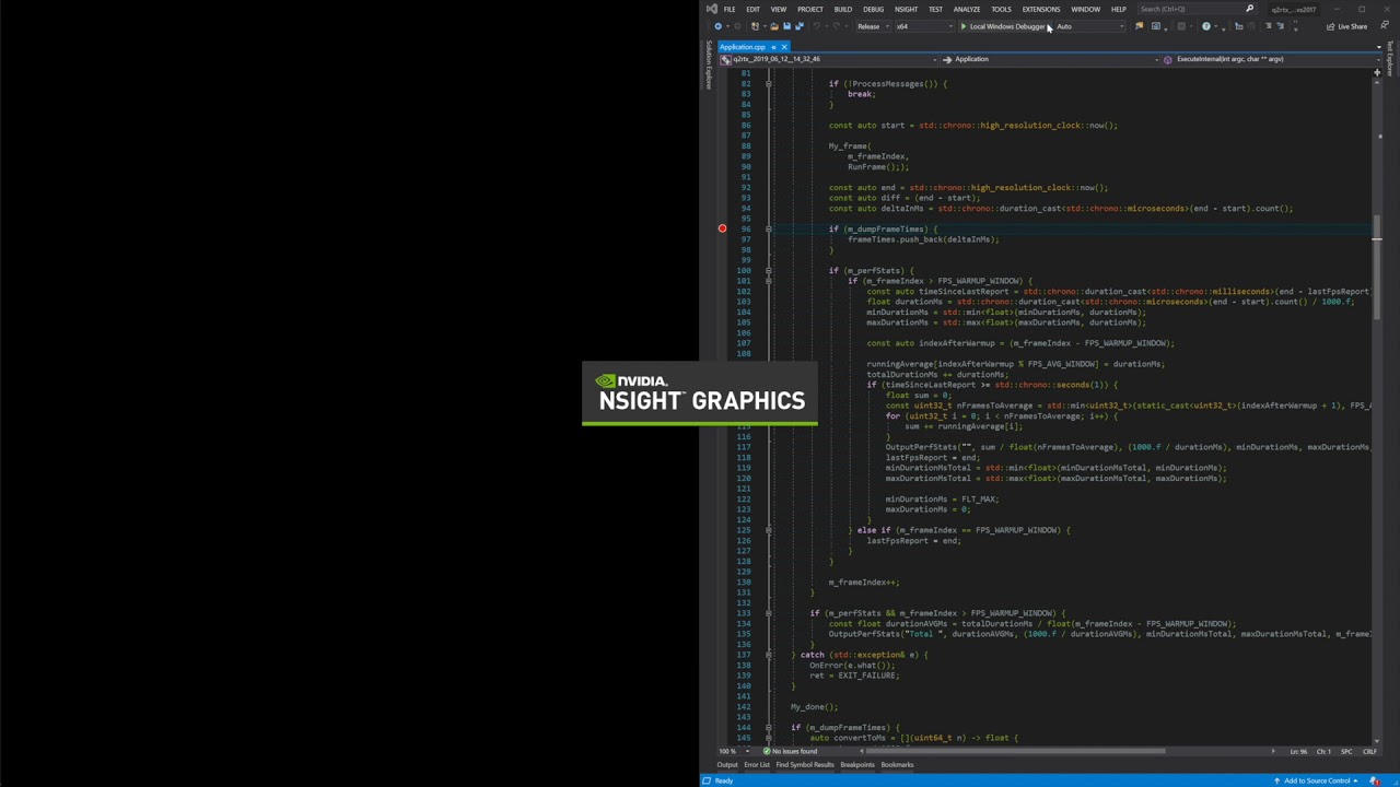 NsightGraphics 2020 2 Release Spotlight
