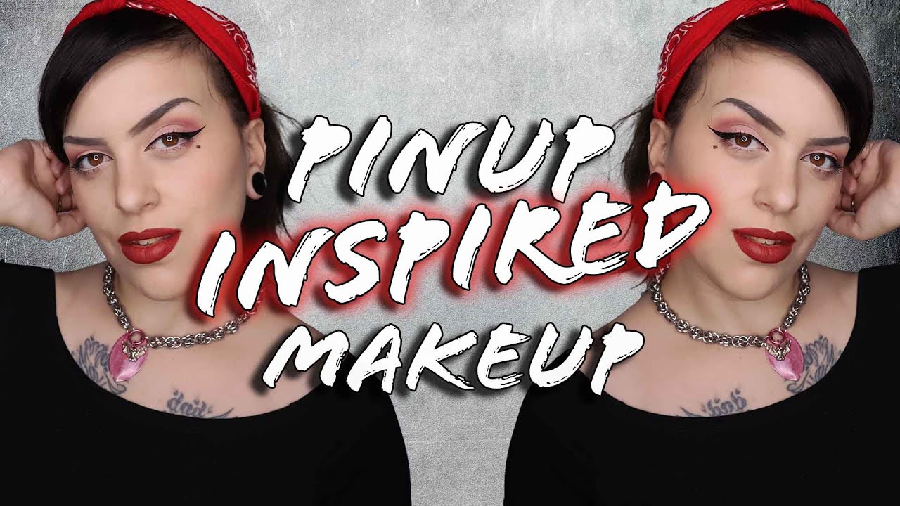 Easy Pin Up Makeup Tutorial for beginners 2021