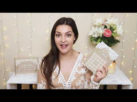 Rustic Bridal Shower Games Set of 7 Games, 30 Sheets Each Thick Cardstock - 5x7 Inches by Lovera