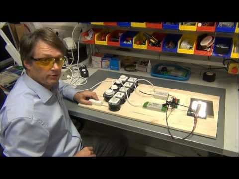Demonstration of RACT20 Triac dimmable LED driver