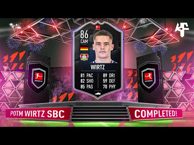 FIFA 22 Ultimate Team SBC: How to get Florian Wirtz's Player of the ...