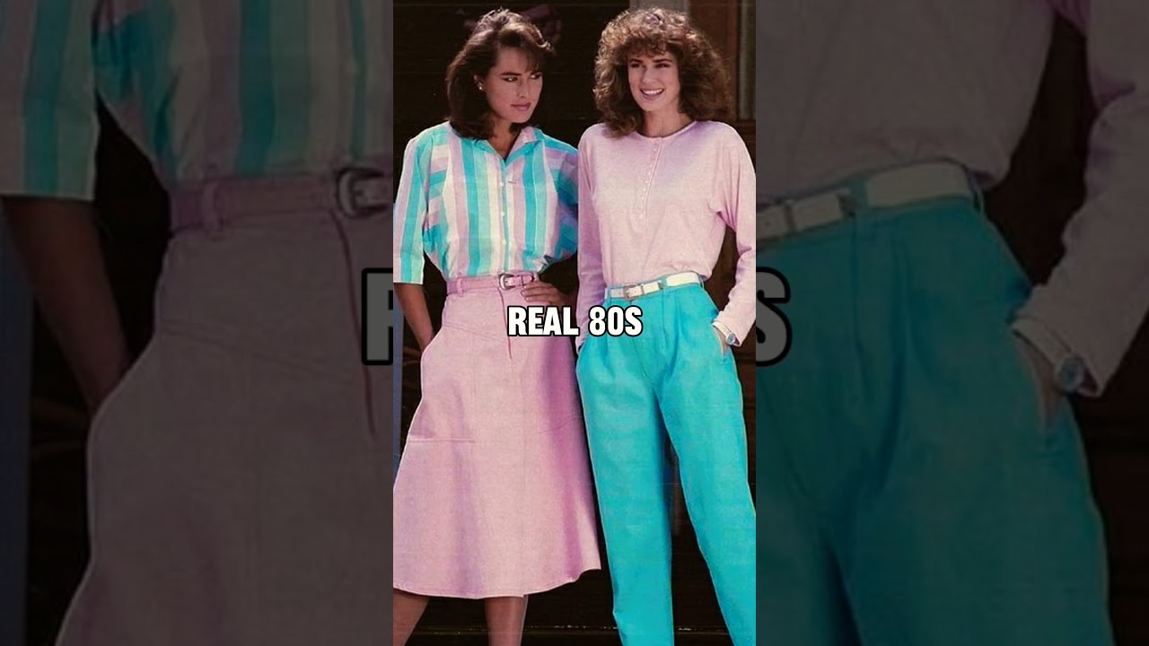 Inspired 80s VS Real 80s 😍 #shorts #short #viral