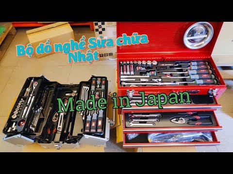 Giới thiệu bộ dụng cụ Nhật Bản 56 chi tiết #KTC SK3561W - Made in Japan