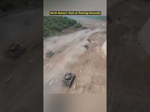 North Korea’s Tank: Chonma-216 at Training Grounds!