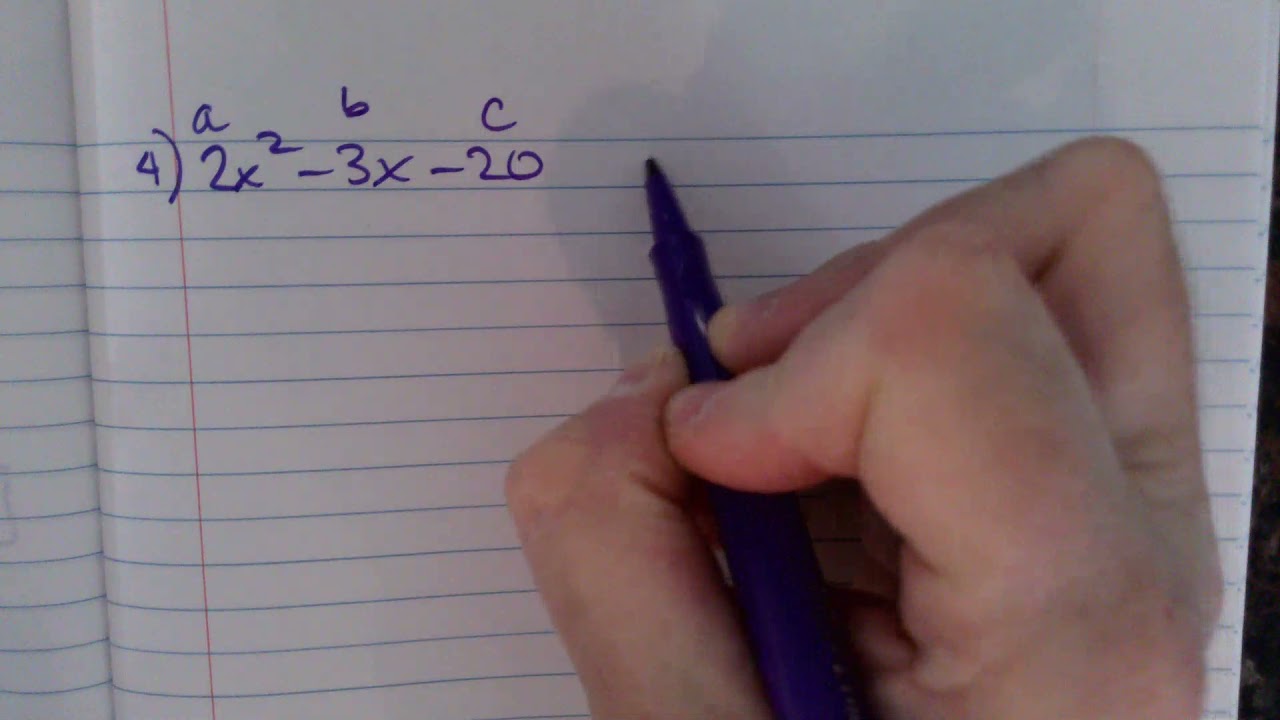 3 5 Factoring Polynomials Warm up