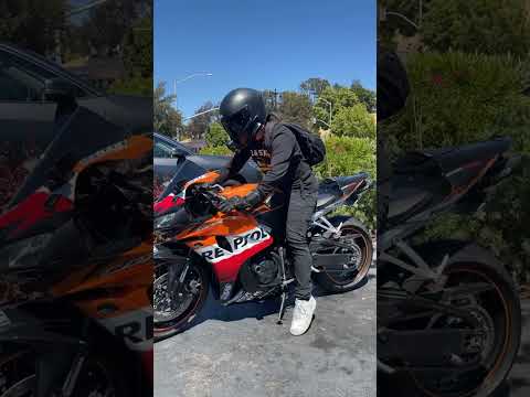 2008 Honda CBR600RR Revving (Repsol) #cbr600rr #motovlog #honda