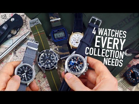 4 Watches Every Man Needs: What's The Perfect Collection Size? #GIAJ15