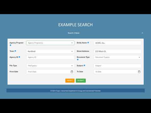 DEEP’s Document Online Search Portal