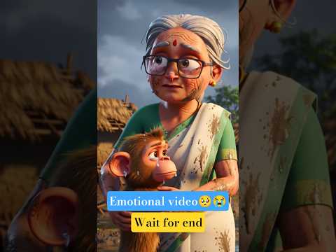 Dadi aur Bandar🐒 ka ghar🏠... emotional heart touching video💔 | wait for end | #shorts