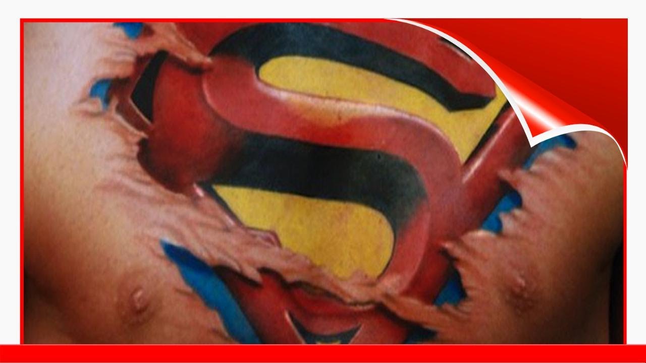25 Superman Tattoo For The Hero In You !
