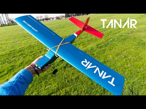 Tanár | A Trainer Model Aircraft for Beginners and Everyone [RC Model Airplane Balsa Wood Kit]