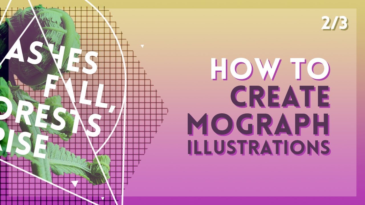 Easy Motion Graphics Illustration Techniques [2/3] | After Effects Tutorial