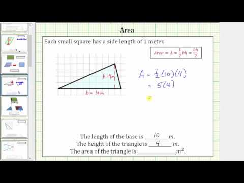 Determine the Area of a Triangle on a Grid | Math Help from Arithmetic ...