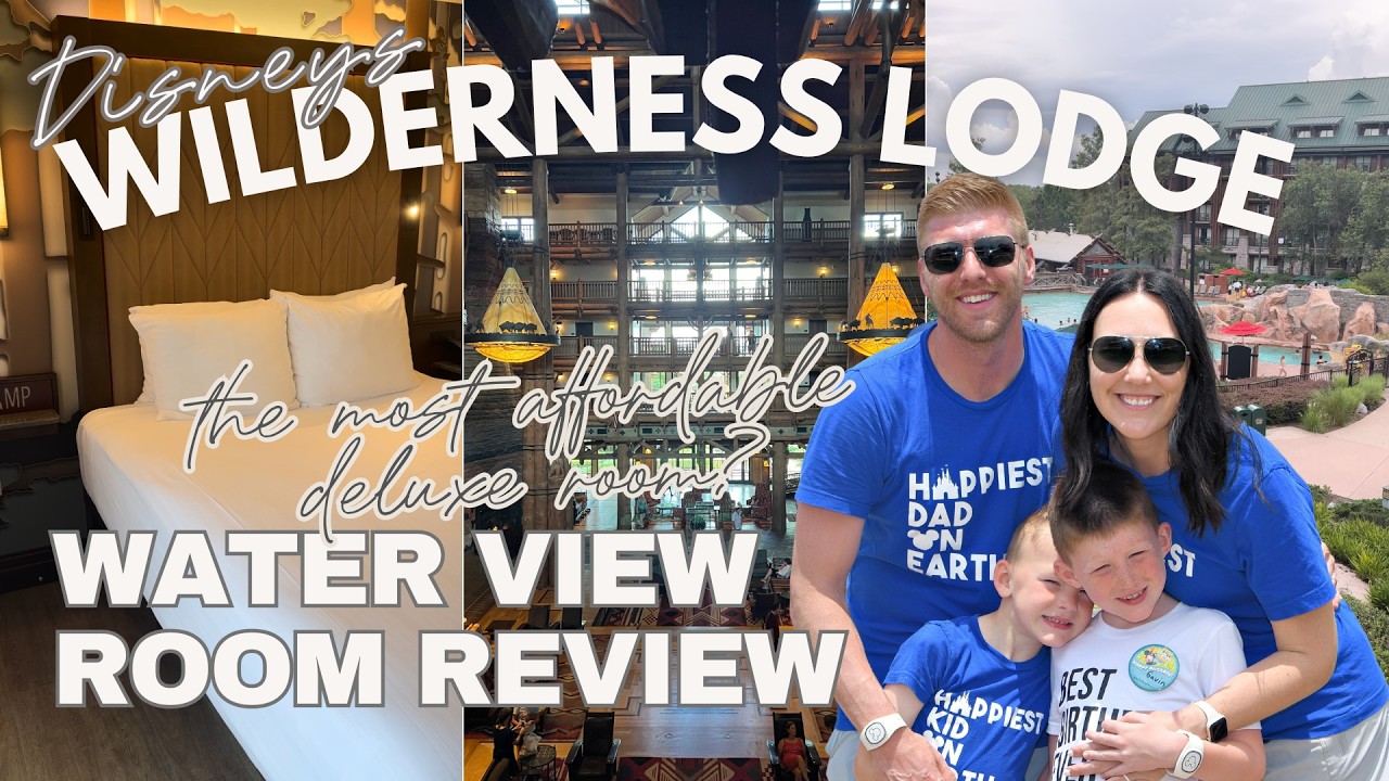 Disney Wilderness Lodge Room Tour | Water view Room Review