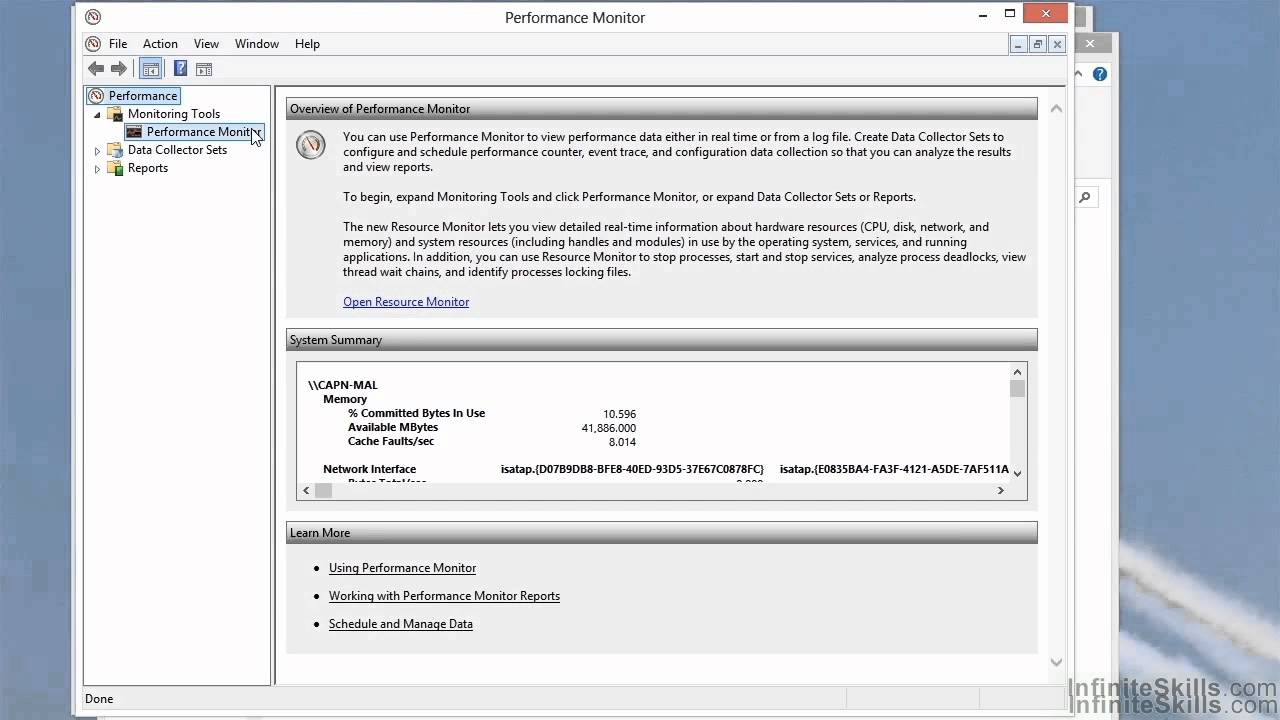 Microsoft SQL Server 70-462 Tutorial | Using Performance Monitor