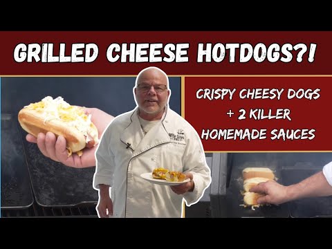 Grilled Cheese Hot Dogs on the Grill | Ultimate BBQ Twist + 2 Easy Dipping Sauces