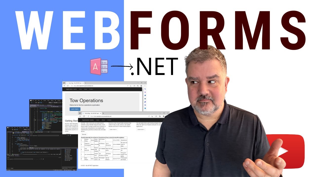 Getting Started with WebForms