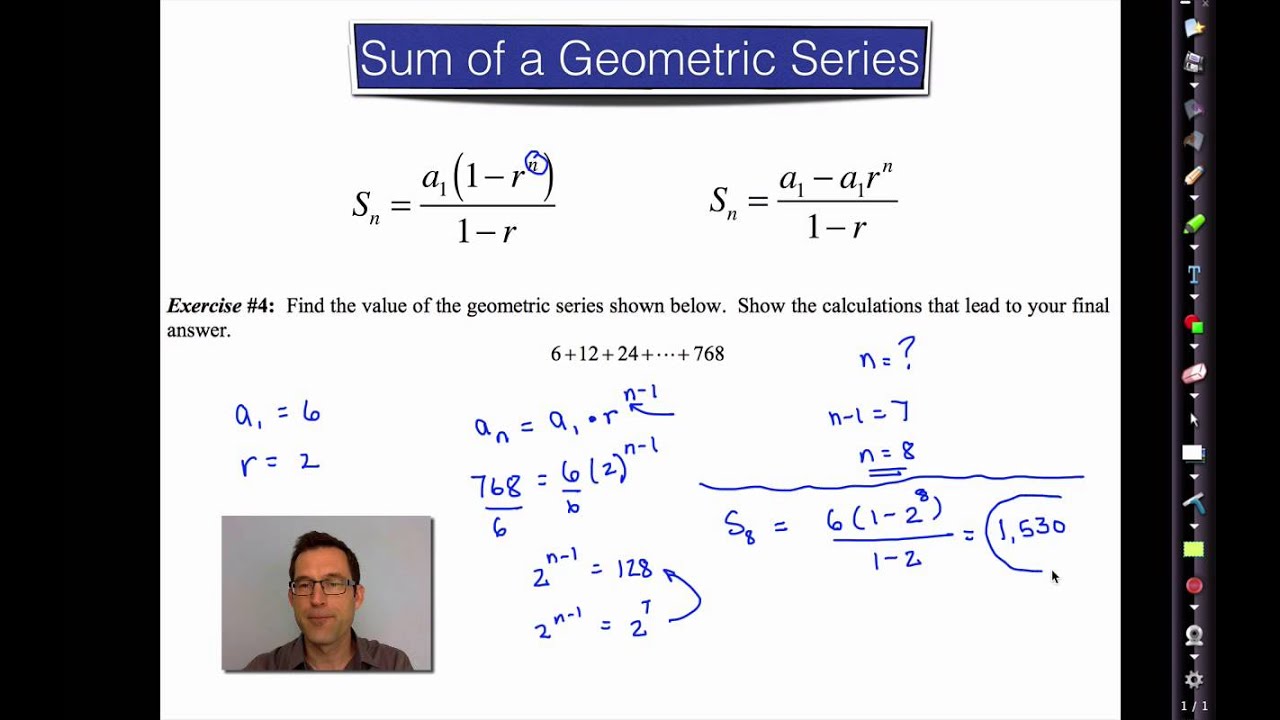 Common Core Algebra II.Unit 5.Lesson 5.Geometric Series
