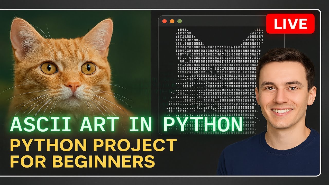 Turn ANY Image into ASCII Art with Python – Fun & Creative Project for Beginners!