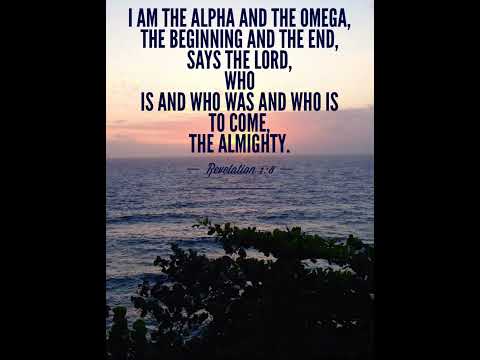 I am Alpha and Omega, the Almighty. #shorts #alpha #omega #revelation 1:8