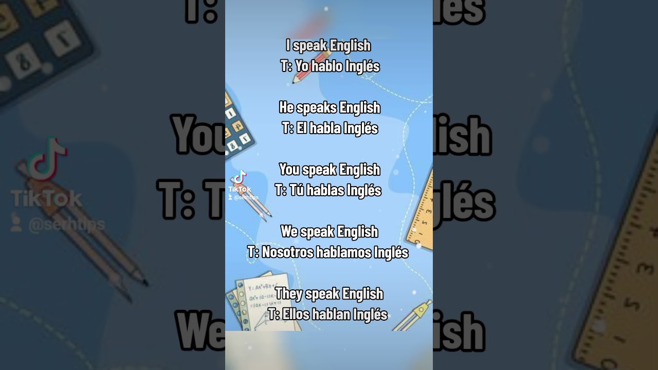 Verbos regulares en Inglés #estudiantes #study #verbs #aprender #ingles #foryou #fyp #grammar