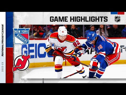 Devils rally to win another wild Battle of the Hudson game in OT ...