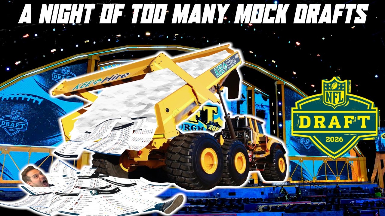 A Night of Too Many Mock Drafts (2026 NFL Draft)