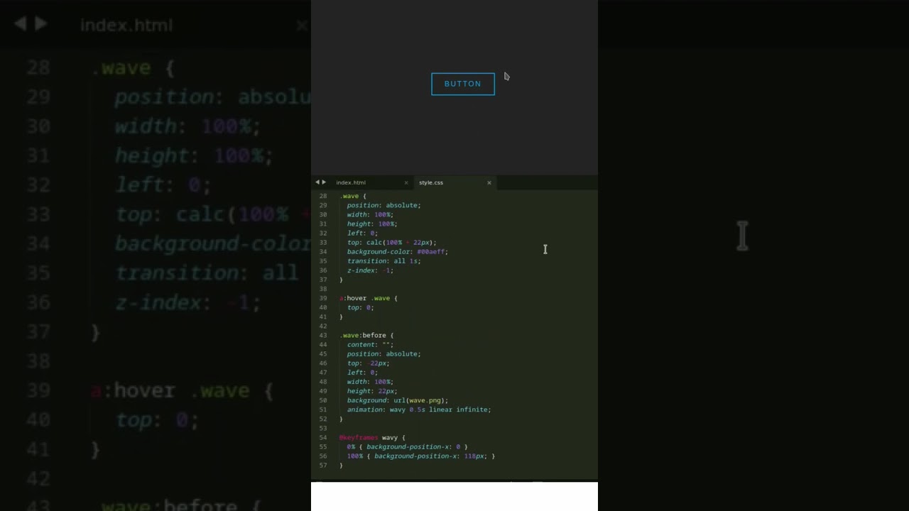 Button Hover effect    #css #javascript #programming #html #code #webdevelopment #frontend