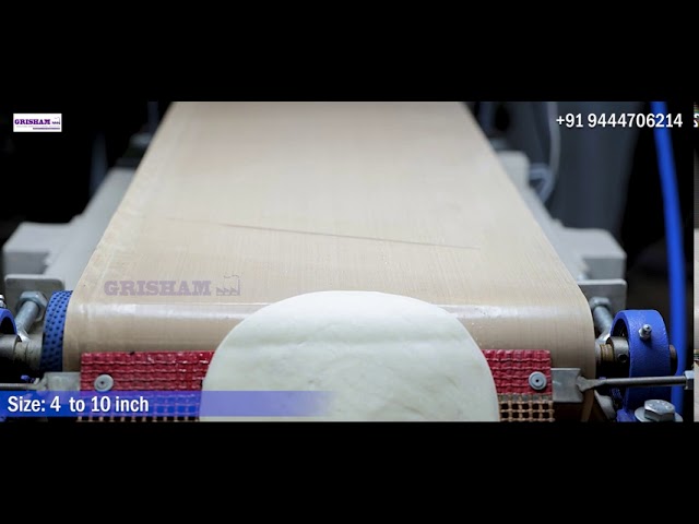 Automatic Paratha Making Machine - Hydraulic Single Layer Paratha ...