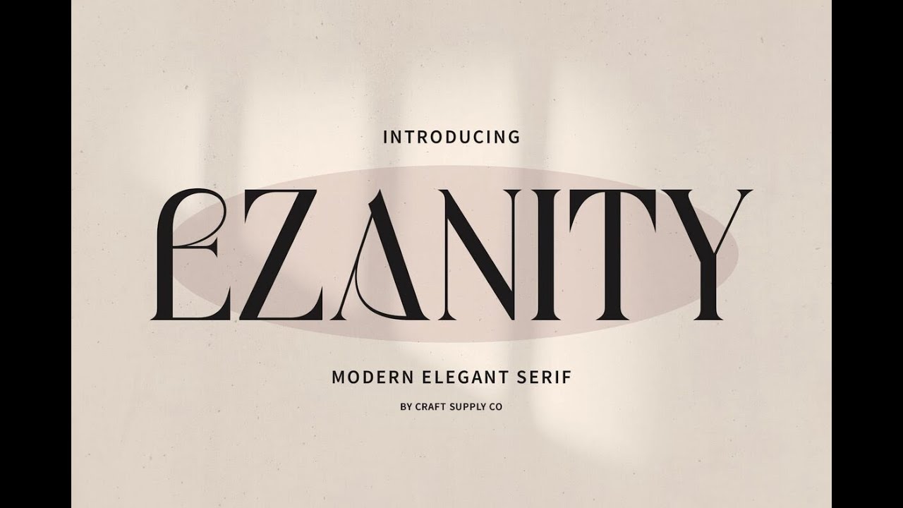 Ezanity Font Download