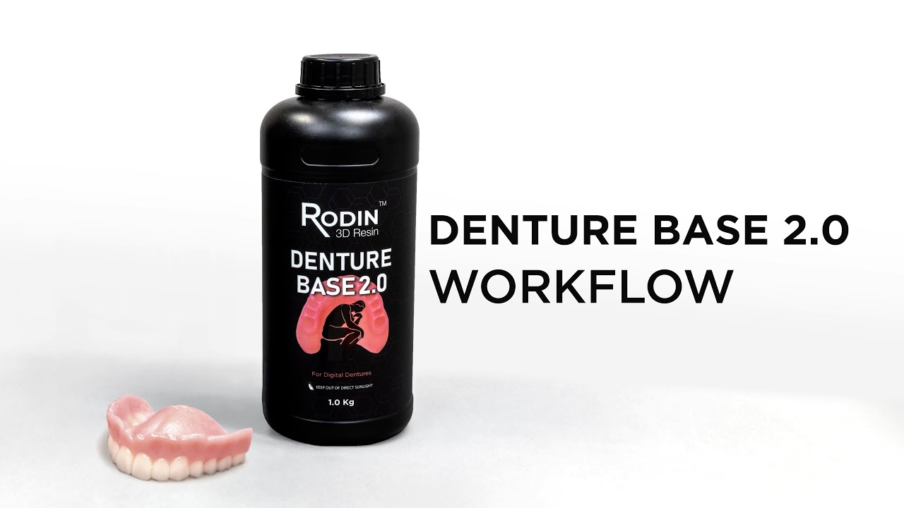 Rodin Denture Base 2.0 Workflow