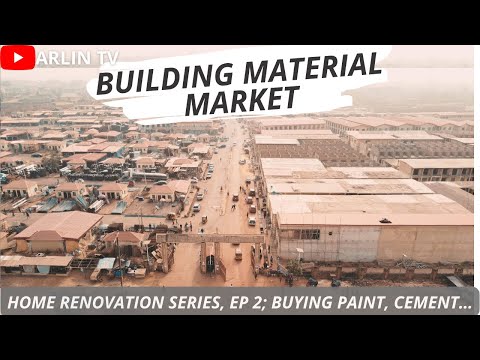 Follow us to the BIGGEST BUILDING MATERIAL MARKET in NIGERIA 🇳🇬