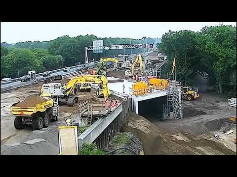 A12 Utrecht-Arnhem Tunnel Construction Zone