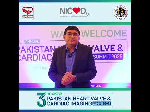 3rd Annual Pakistan Heart Valve & Cardiac Imaging Summit 2025 β Dr. Rajesh Kumar